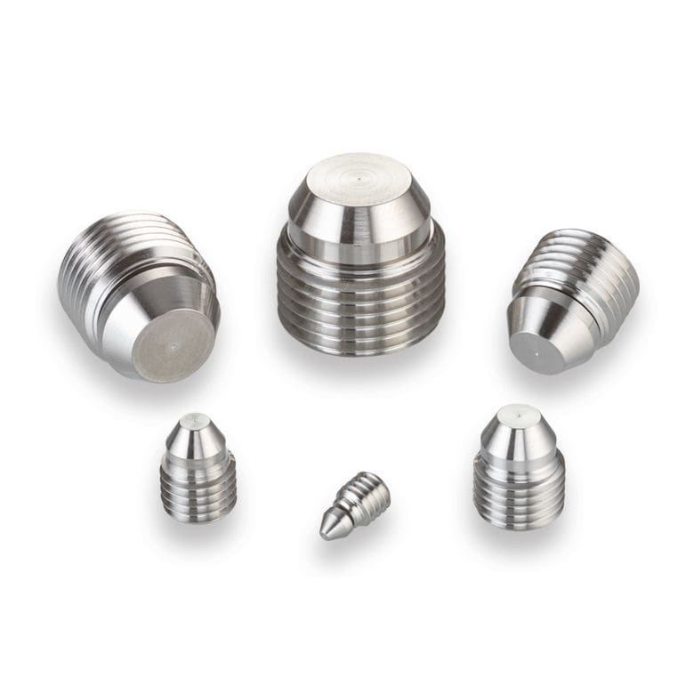 Cylindrical plug - PLAA6218020A - THE LEE COMPANY - threaded / metal ...