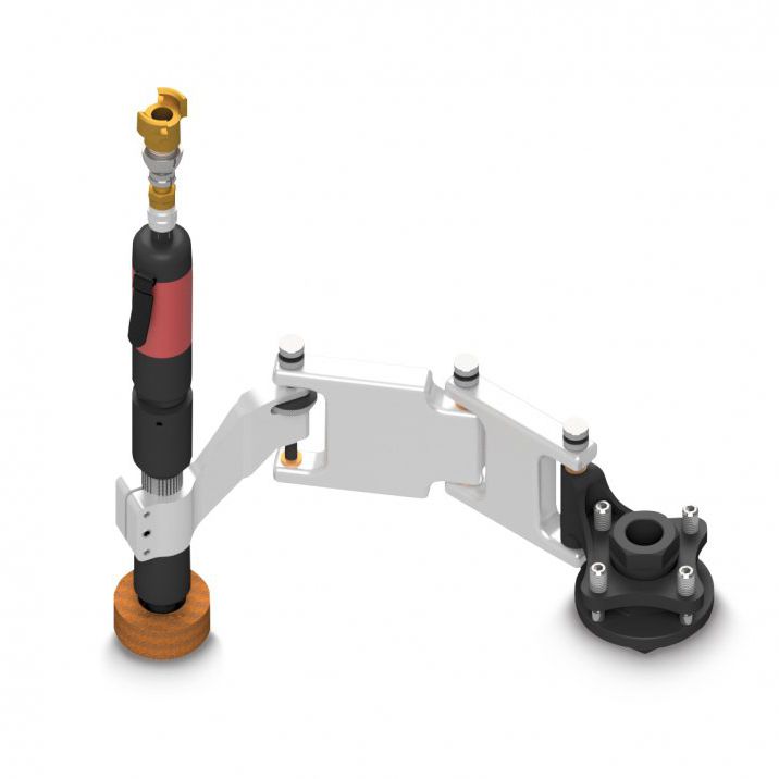 Pneumatic portable grinder - Hydratight - precision / straight