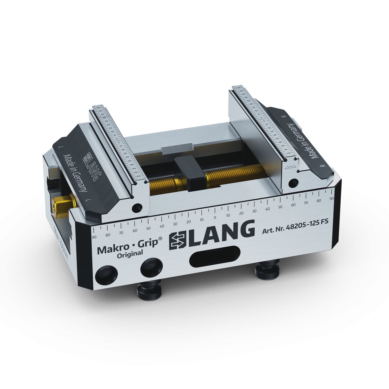 Machine tool vise - 48205-125 FS - LANG Technik - 5-axis / horizontal ...