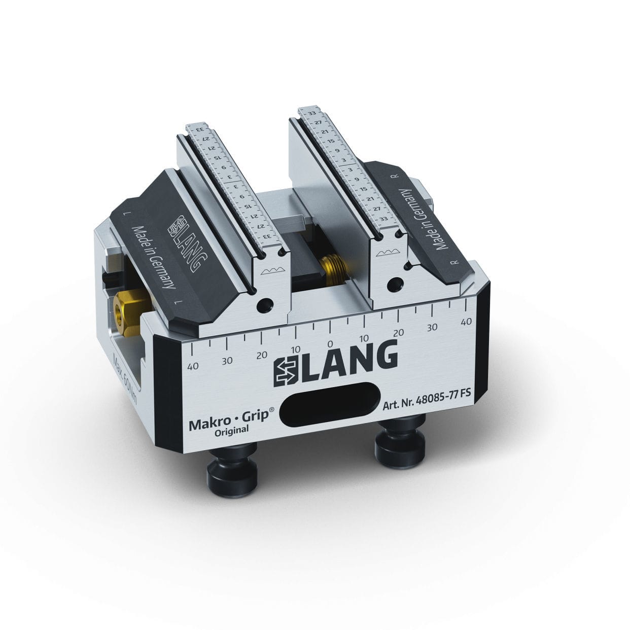 Machine tool vise - 48085-77 FS - LANG Technik - 5-axis / compact ...