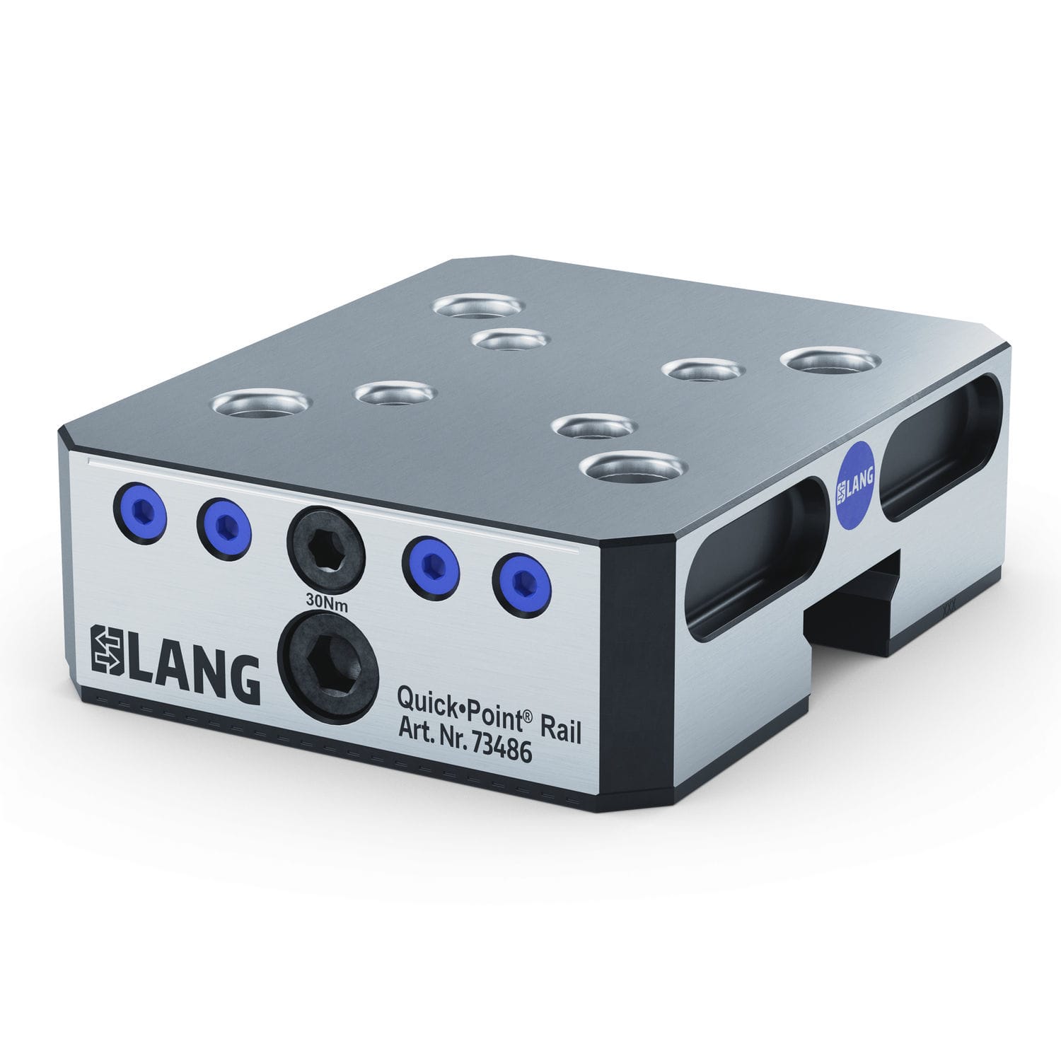 5-axis machining zero-point clamping unit - 73486 - LANG Technik