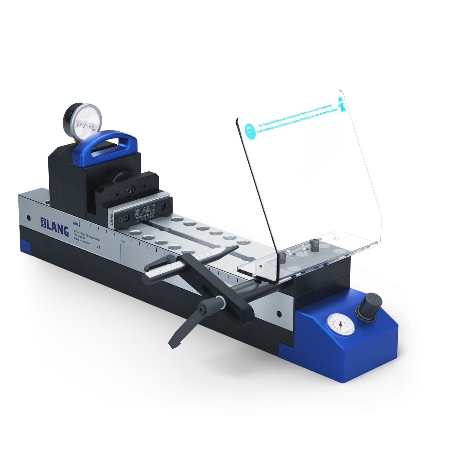 Pneumatic-hydraulic stamping unit - 53411-HE - LANG Technik - 5-axis