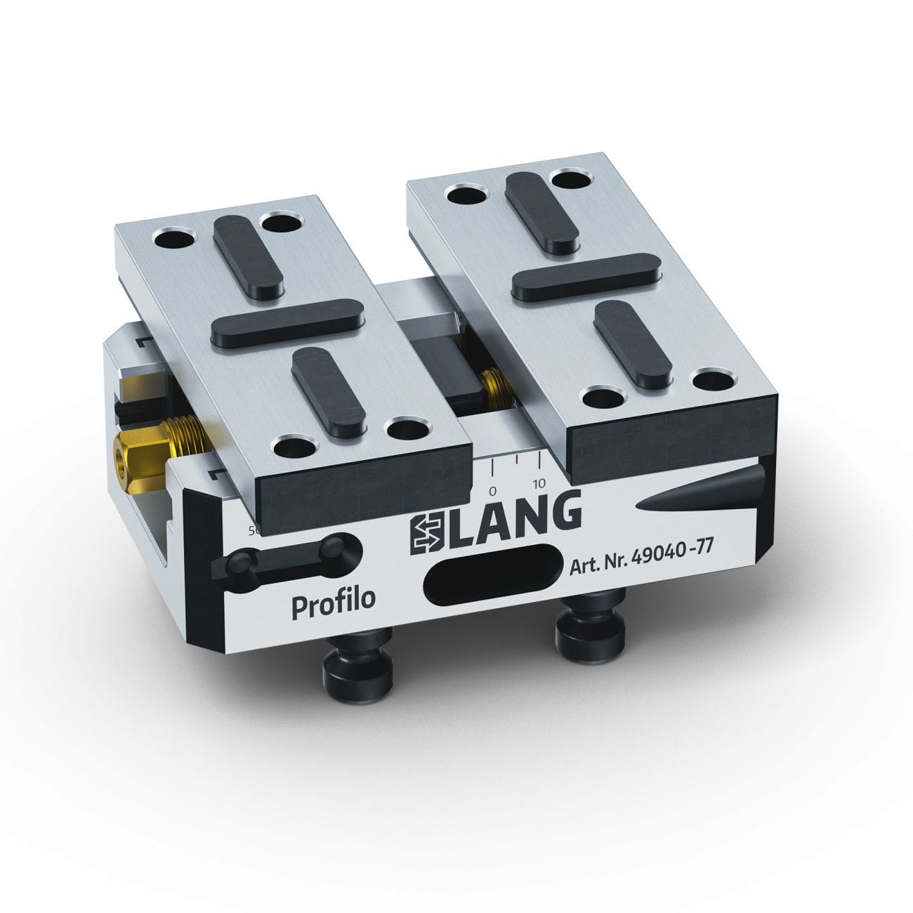 Machine tool vise - 49040-77 - LANG Technik - flexible