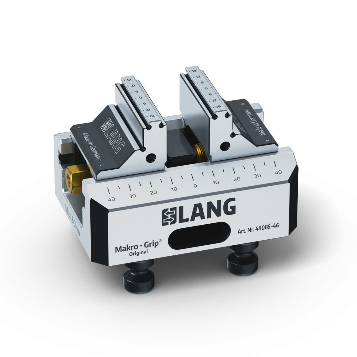 5-axis machining vise - 48085-46 - LANG Technik - for machine tools ...