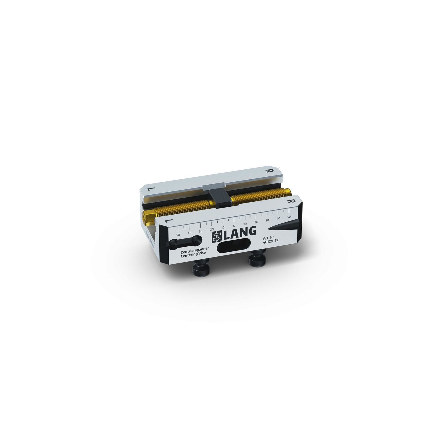 Machine tool vise - 40120-77 - LANG Technik - 5-axis machine tool / for ...