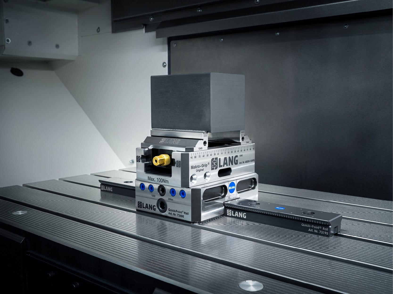 Quick clamping system - Quick•Point® Rail - LANG Technik - mechanical ...