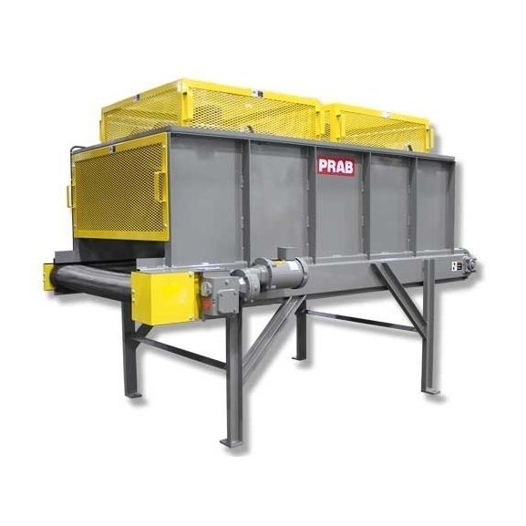 Belt conveyor - Casting Cooler - PRAB - chain / hinged / horizontal