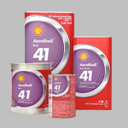 Hydraulic oil - AeroShell Fluid 41 - Shell Lubricants - mineral / for ...
