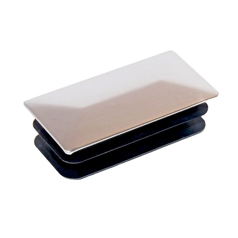Rectangular end cap - ILRC series - PANOZZO Srl - non-threaded ...