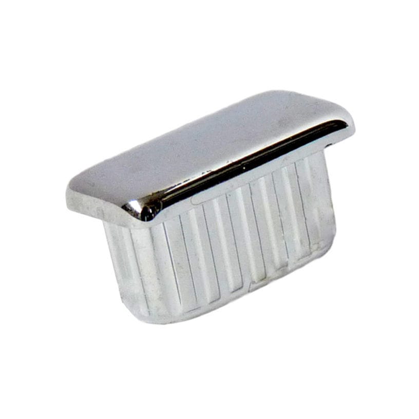 Rectangular plug - RABS series - PANOZZO Srl - non-threaded / ABS / chrome