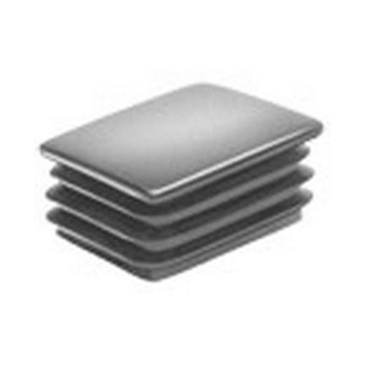 Ribbed end cap - ILRB series - PANOZZO Srl - non-threaded / rectangular ...