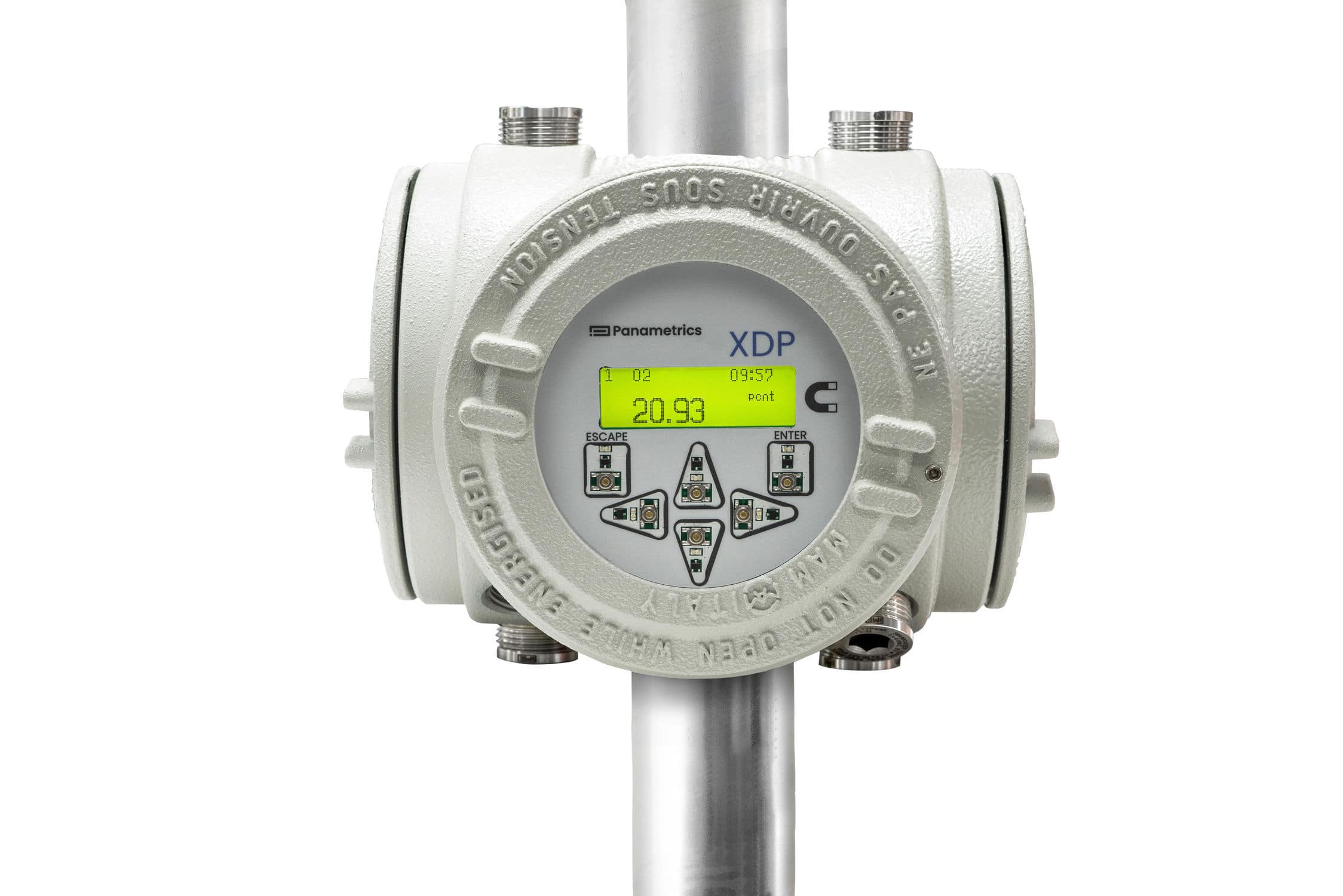 LCD display - XDP - Panametrics, a Baker Hughes business - numeric ...