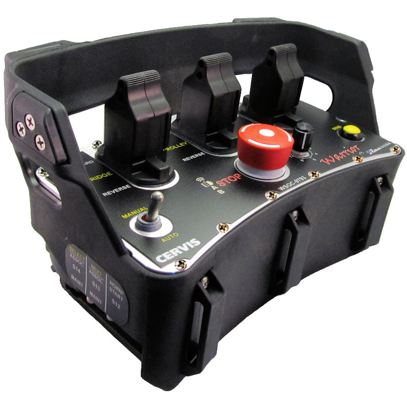 Wireless remote control - Warrior CB - Cervis - joystick / industrial ...