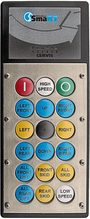 Wireless remote control - TX-1000 - Cervis - with buttons / industrial ...