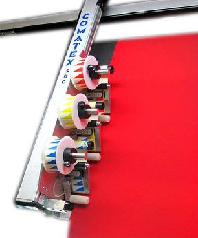 Automatic label applicator - SD 3C - Comatex Textile Machinery - for ...