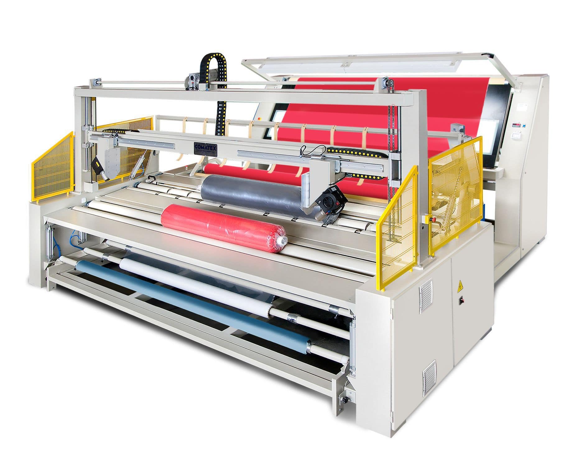 Tensionless fabric inspection machine - ISP + IMB SA - Comatex Textile ...