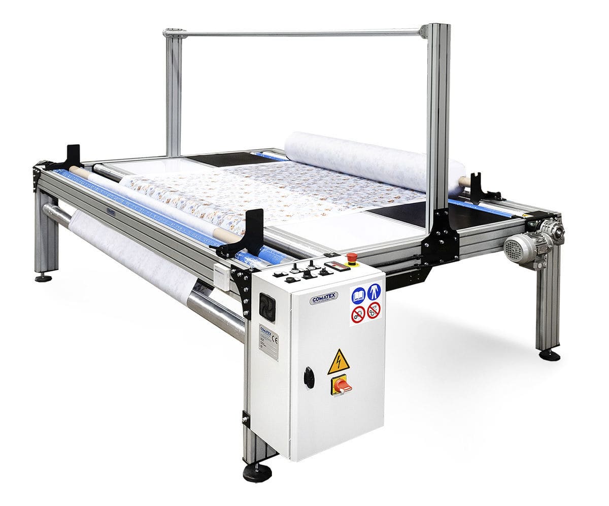 Fabric winder - AR PP 02 XL - Comatex Textile Machinery - for sampling ...