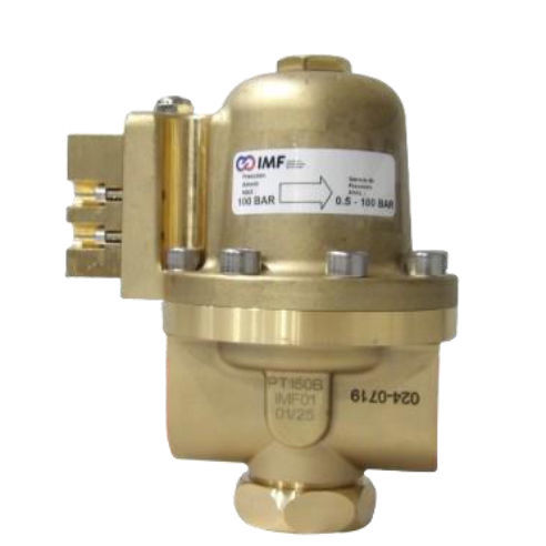 Dome-loaded pressure regulator - D291 - IMF - brass / stainless steel ...