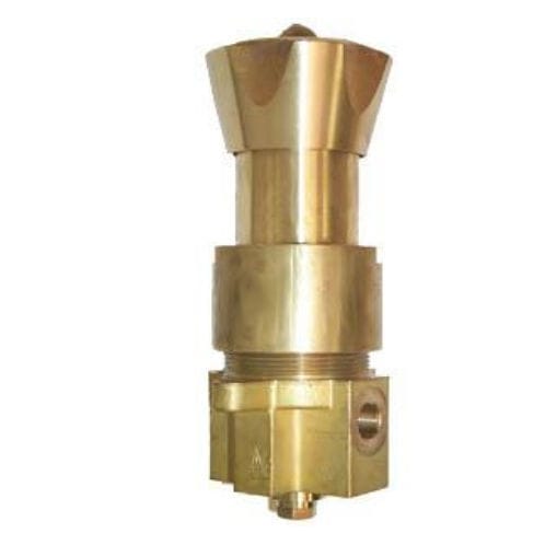 Air and gas back-pressure regulator - B043 - IMF - spring / brass ...