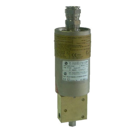 Direct-operated solenoid valve - E134 - IMF - 2-way / NC / for gas