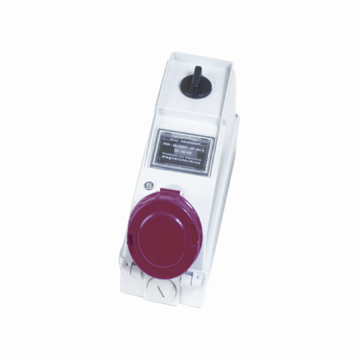 Wall-mounted electrical socket - 380 V, 32 A, IP 55 | GR31110 - GEROS ...