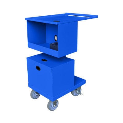 Work station cart - PMC-J5 - Storage Battery Systems, LLC - metal / 1 ...