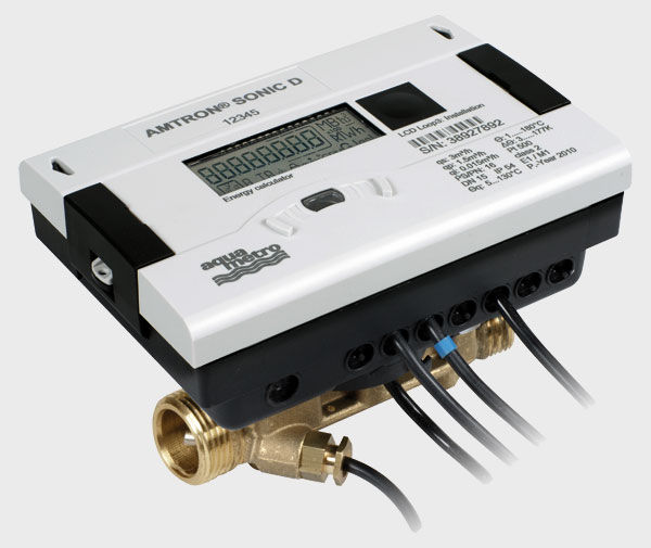 Digital heat meter - AMTRON® SONIC D - INTEGRA Metering AG - ultrasonic
