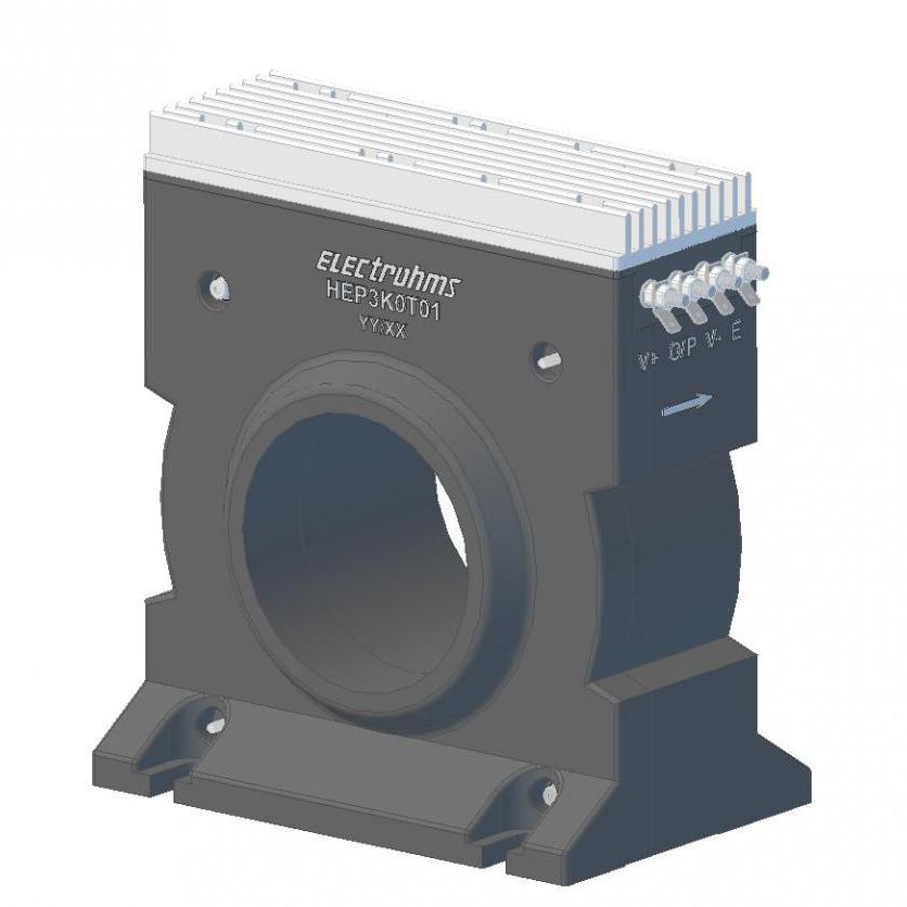 Closed-loop Hall effect current sensor - HEP3K0T01 - Electrohms - panel ...