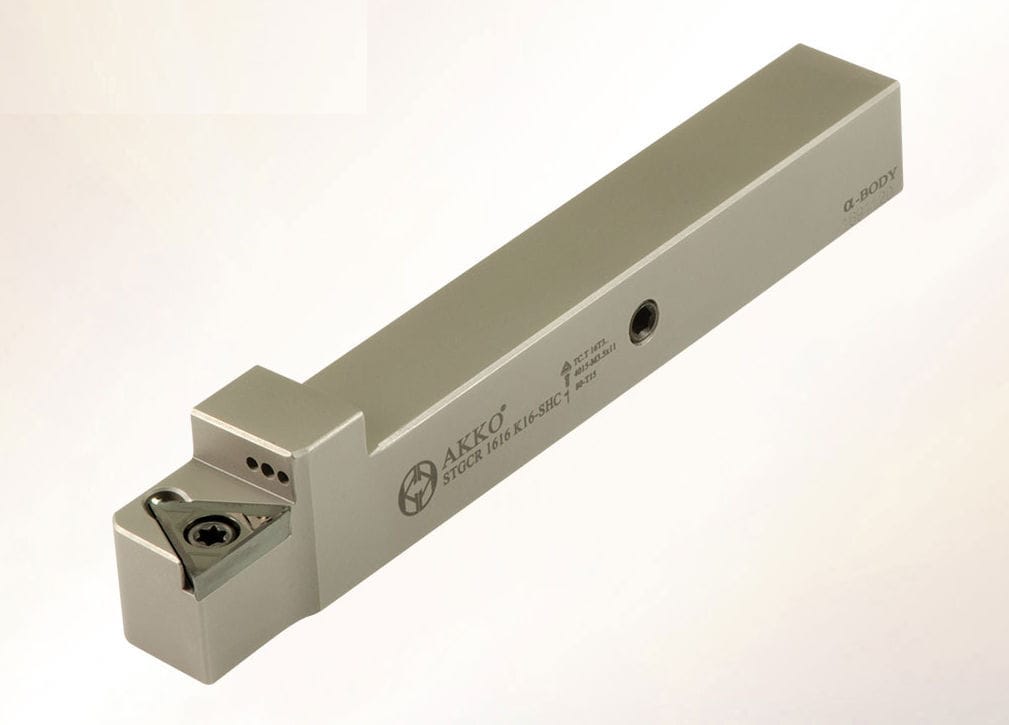 ISO tool holder - STGCR 1 series - AKKO CUTTING TOOLS - set screw / for ...