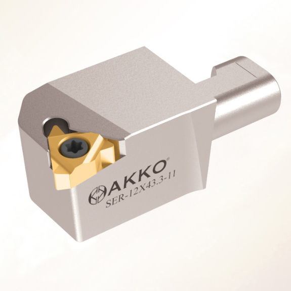 ISO tool holder - SEL-12x43.3-11 - AKKO CUTTING TOOLS - set screw / for ...