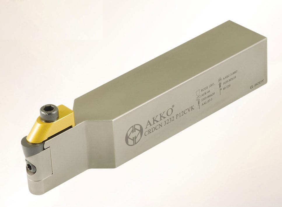 ISO tool holder - CRDCN series - AKKO CUTTING TOOLS - set screw / for ...