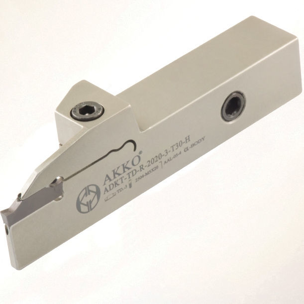 Set screw tool holder - ADKT-TD series - AKKO CUTTING TOOLS - grooving ...