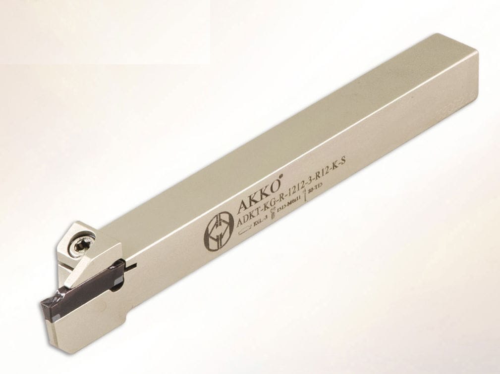 Set screw tool holder - ADKT-KG series - AKKO CUTTING TOOLS - grooving ...