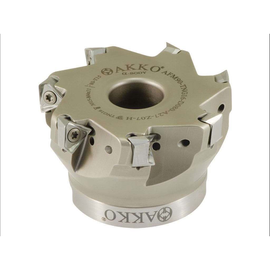 Insert milling cutter - AFM90-TNG1 series - AKKO CUTTING TOOLS - face