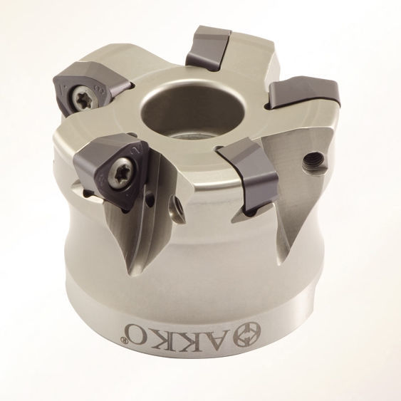 Insert milling cutter - AHFM-WN0 series - AKKO CUTTING TOOLS - face