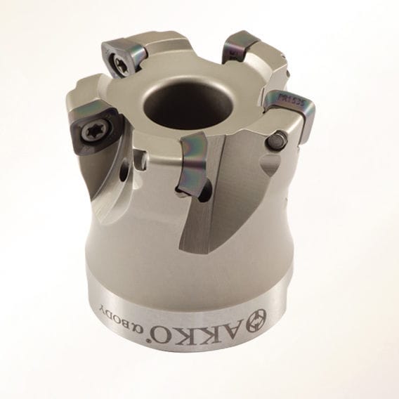 Insert milling cutter - AHFM-SO1004-D0 series - AKKO CUTTING TOOLS ...