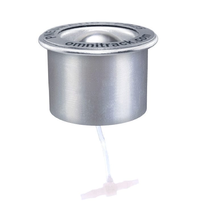 Spring ball transfer unit - P series - Omnitrack - for heavy loads