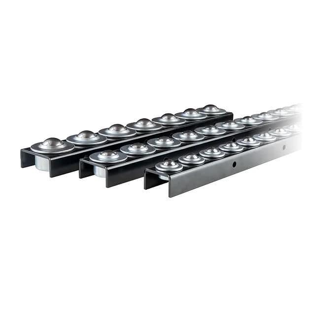 Ball bearing rail - R series - Omnitrack - guide / loading