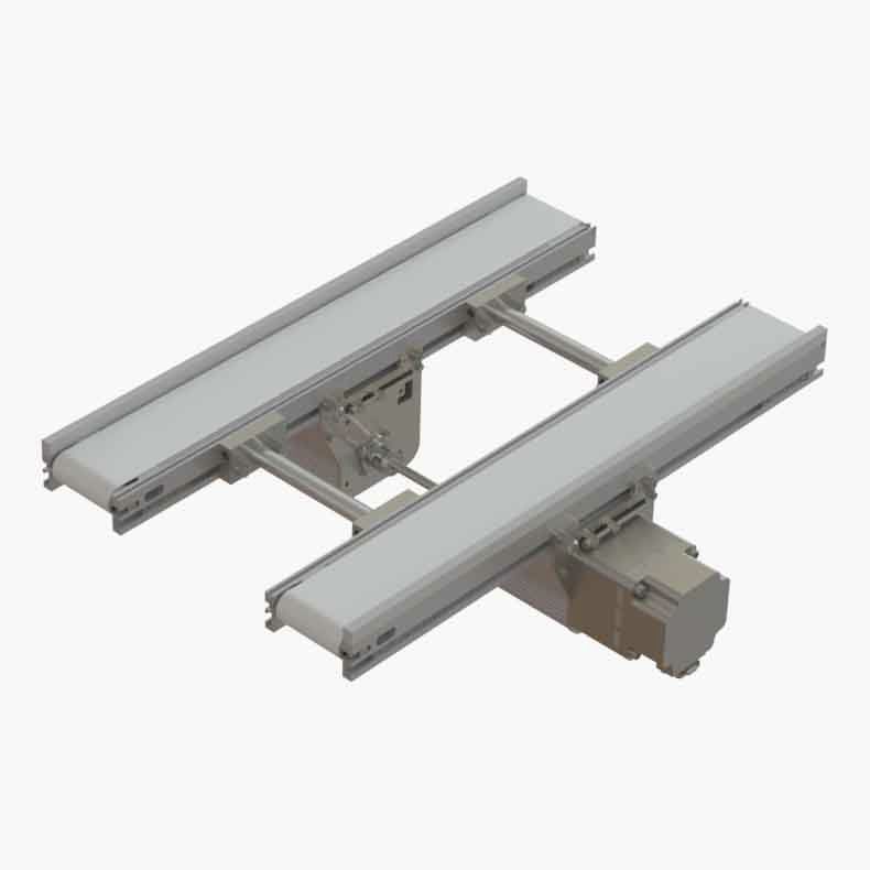 Belt conveyor - TB30 series - MONTECH - double-belt / horizontal ...