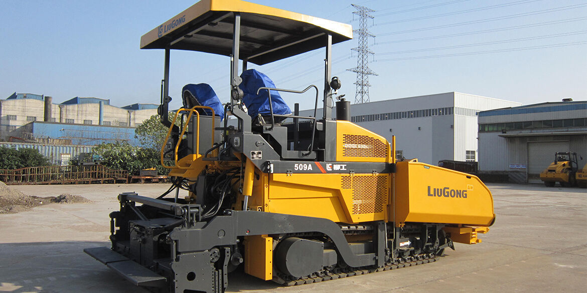Asphalt paver - 509A series - Guangxi Liugong Machinery Co., Ltd ...