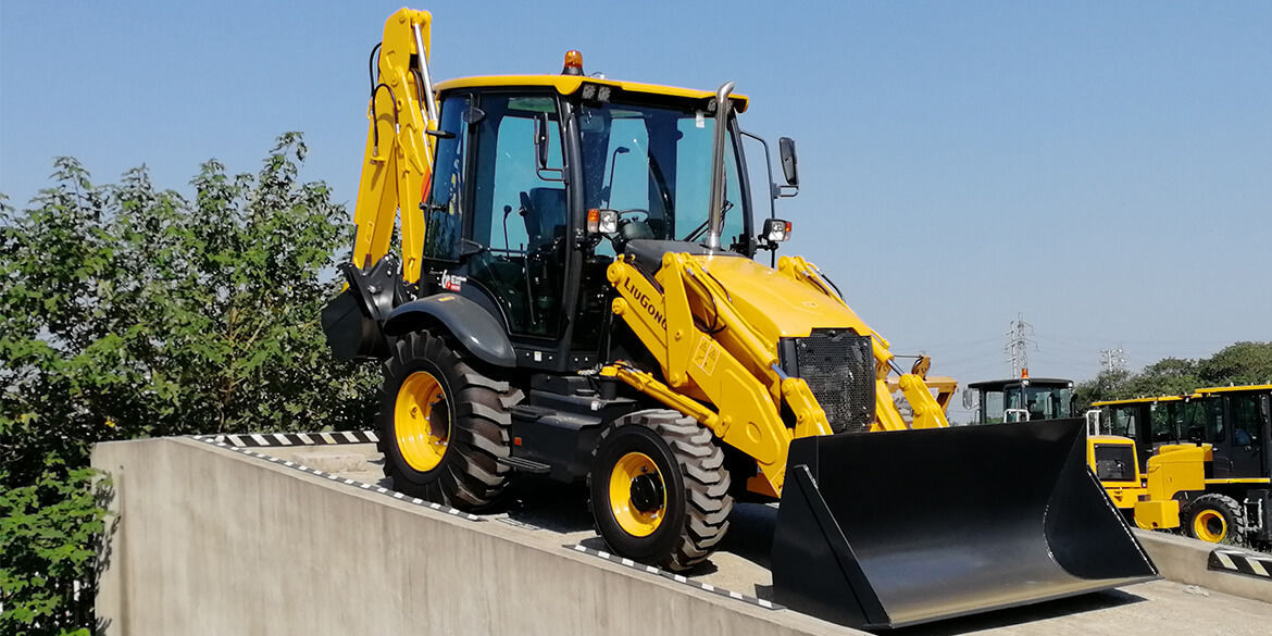 Ergonomic backhoe loader - CLG764A series - Guangxi Liugong Machinery ...