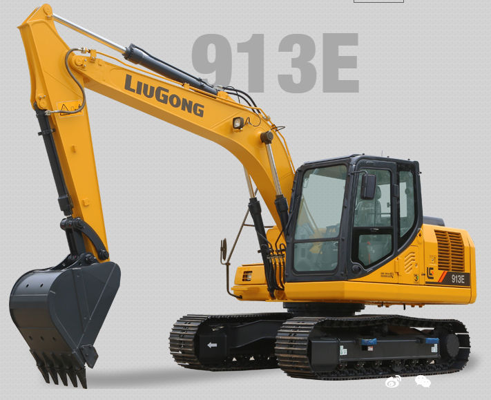 Medium excavator - 913E - Guangxi Liugong Machinery Co., Ltd. - crawler ...