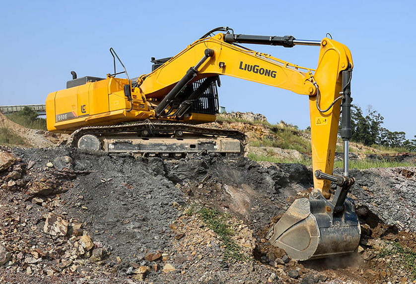 Large excavator - 950E - Liugong Construction Machinery N.A., LLC ...