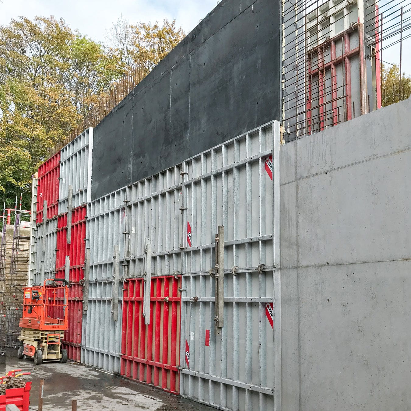 Frame formwork - StarTec - MEVA Schalungs-Systeme - lightweight / wall ...
