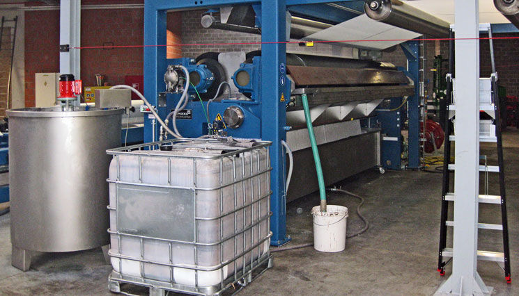 Fabric impregnation machine - Menzel