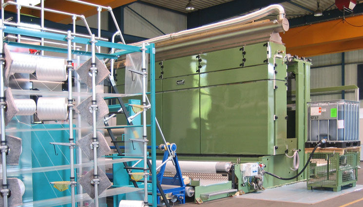 Roll coating machine - M2222-35 - Menzel - heavy-duty