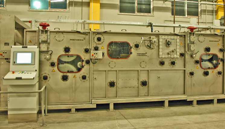 Continuous washing machine - OPTIWASH KF - Menzel - automatic / process