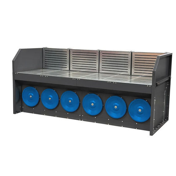 Grinding process downdraft table - ZBP series - GGE srl - for welding ...