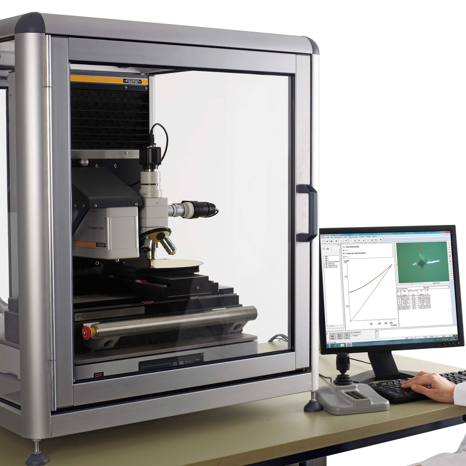 Benchtop hardness tester - PICODENTOR® HM500 - HELMUT FISCHER GMBH ...