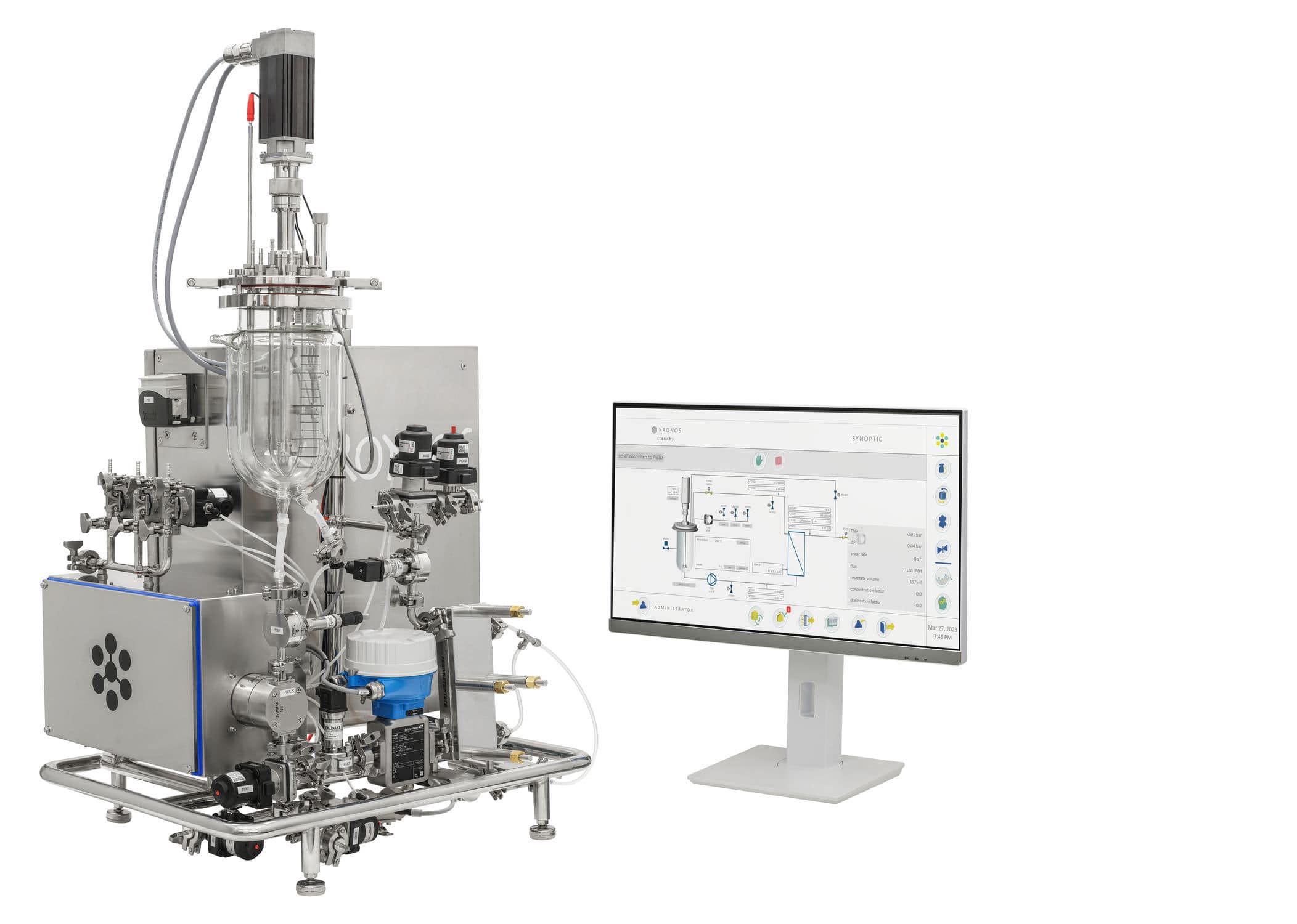 Automatic filtration system - TFF KRONOS - Solaris Biotech by Donaldson ...